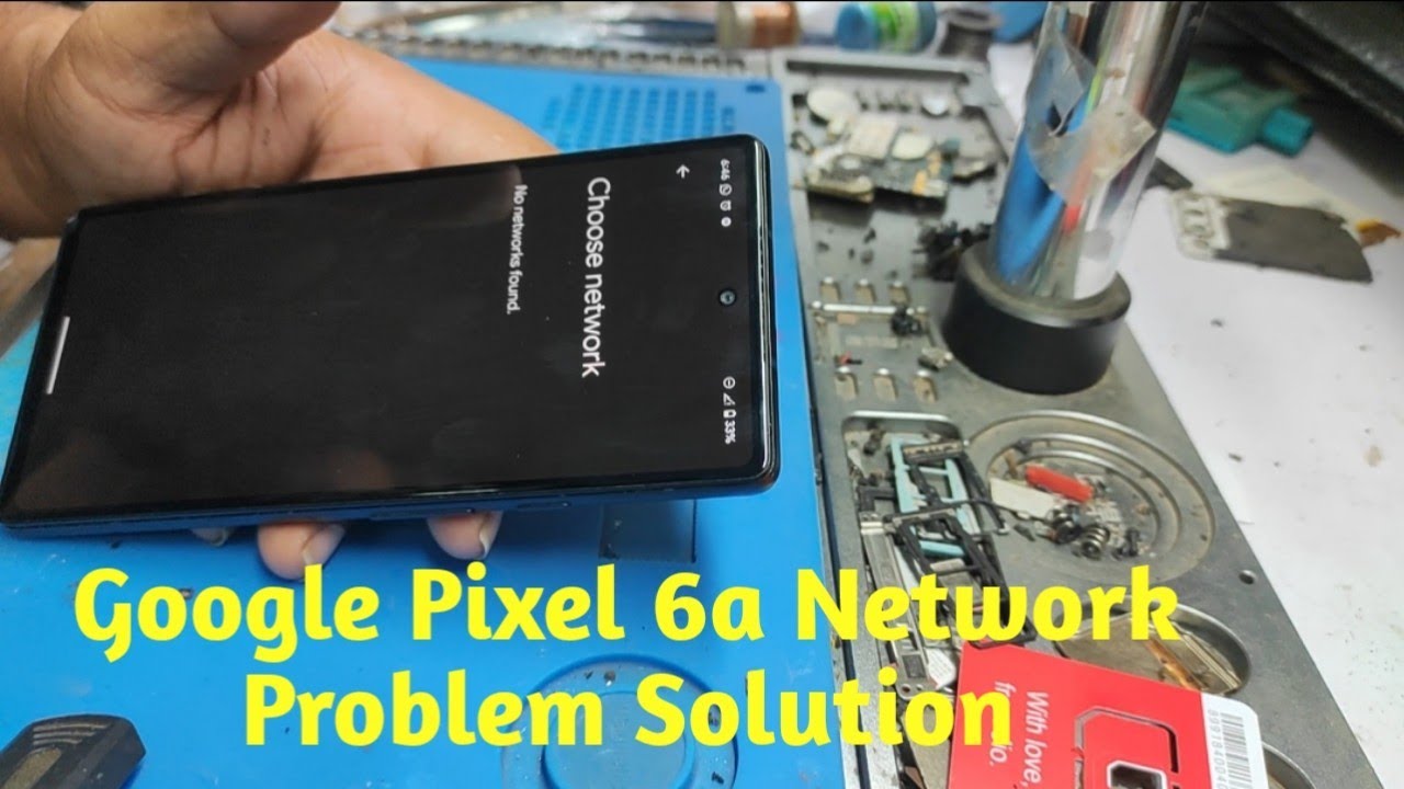 Google Pixel 6A Network Problem Solution - YouTube