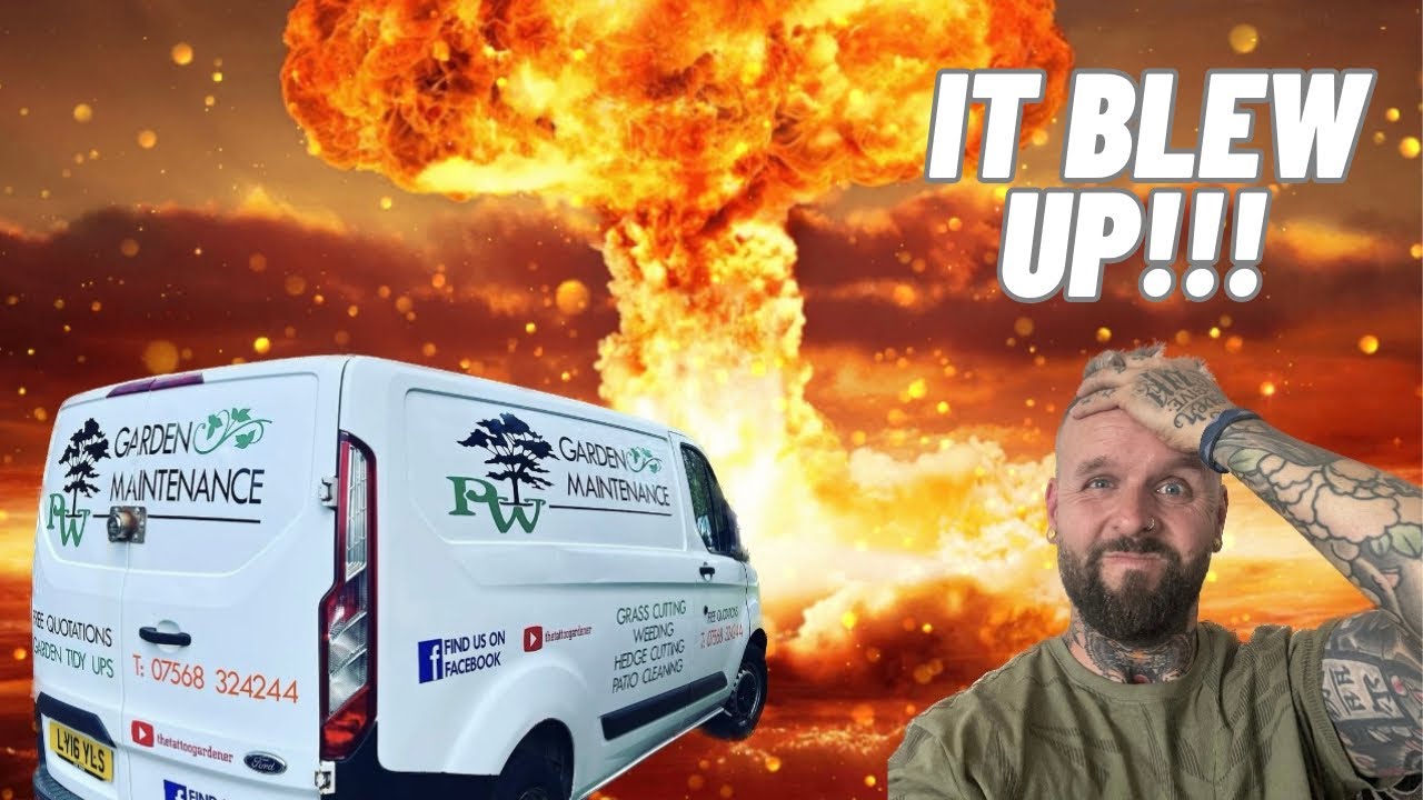 The van BLEW UP can she be SAVED!!!! - YouTube