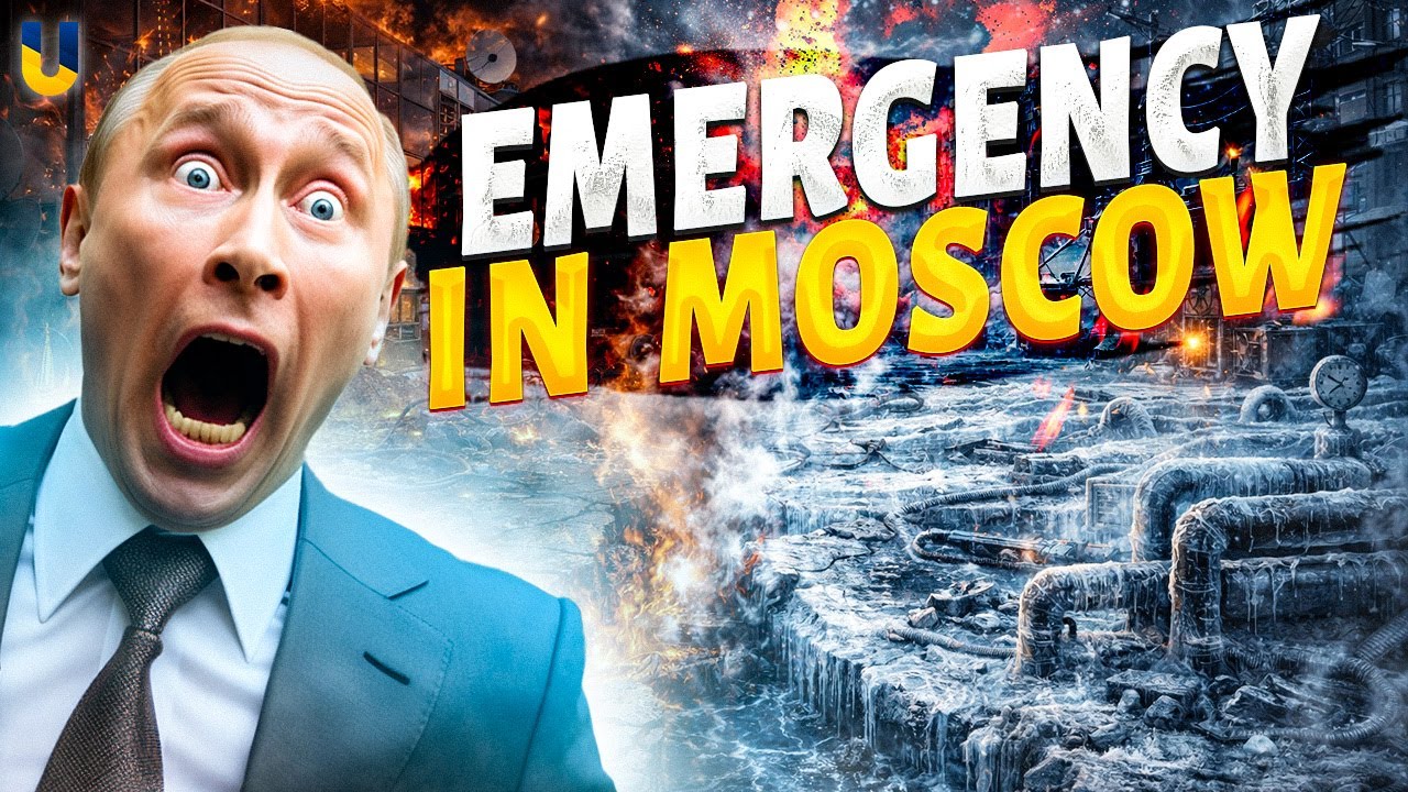 MOSCOW ON FIRE! Nationwide COLLAPSE as bad weather throws Russian ...