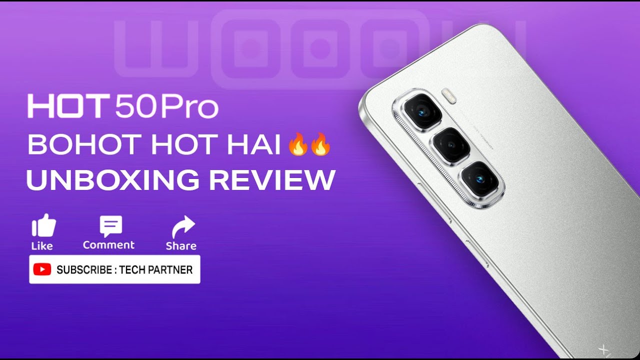 HOT 50 Pro | Unboxing | Review | INFINIX - YouTube