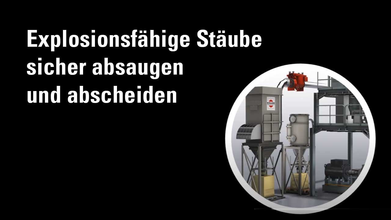 Explosionsfähige Stäube sicher absaugen und abscheiden ...