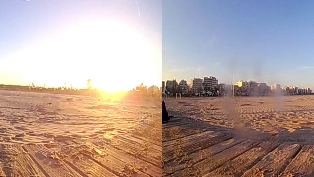 Playa Puerto de Sagunto 360º - YouTube