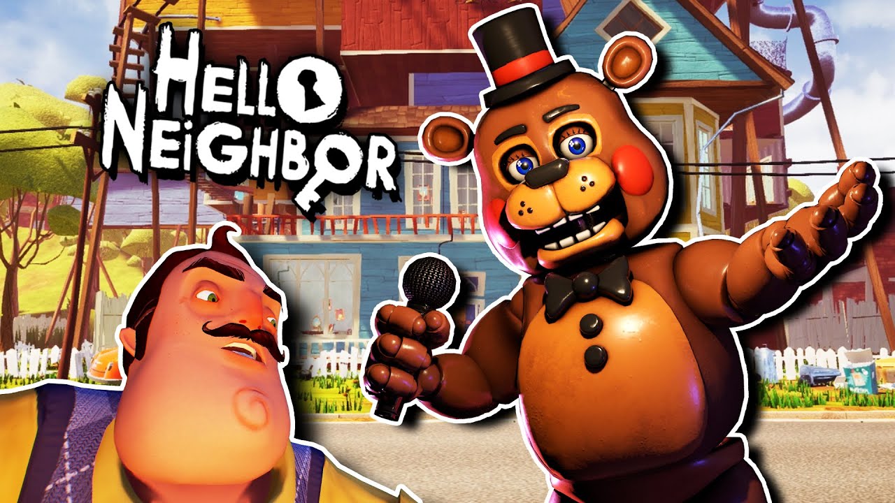HELLO TOY FREDDY (FNAF) | Hello Neighbor Mod - YouTube