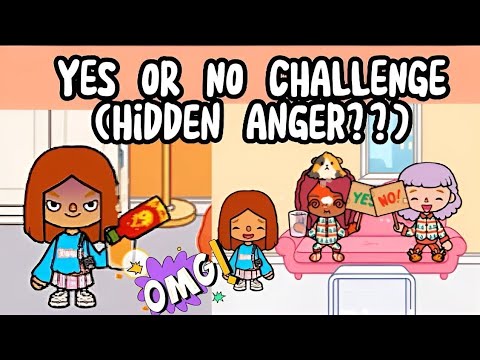 YES OR NO CHALLENGE🤼 TOCA BOCA(HIDDEN ANGER???)/Toca Life Story/Toca ...