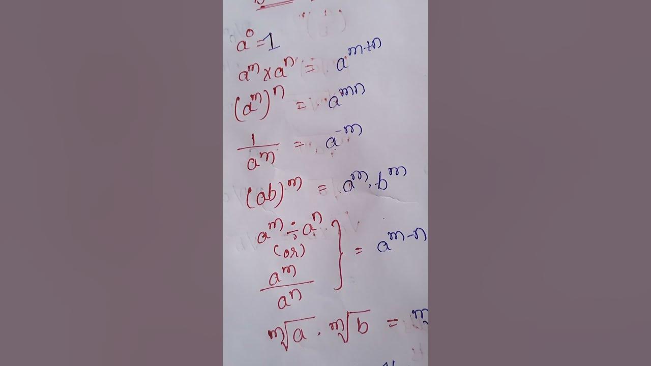 Maths Basic Formulas#Easy Maths# - YouTube
