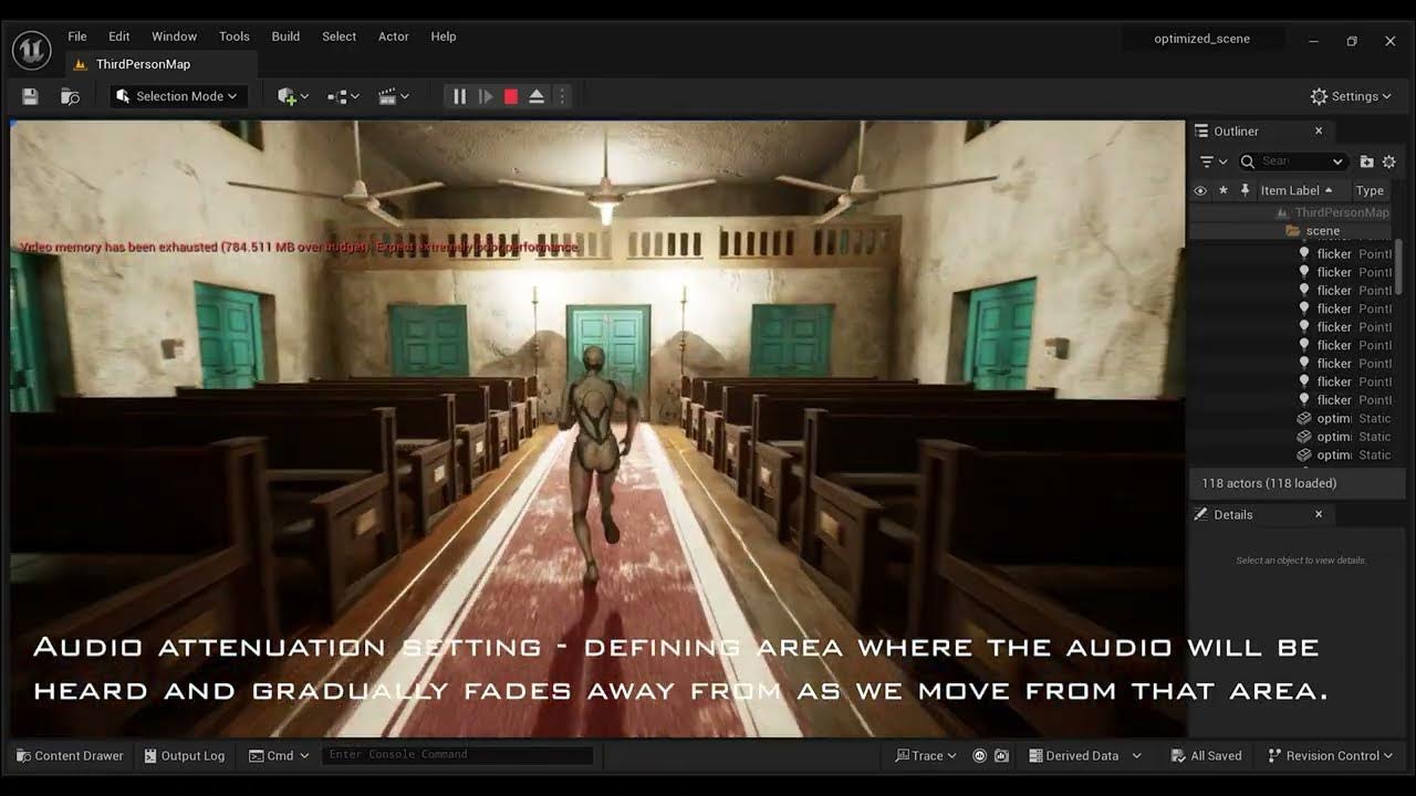 Audio Attenuation and Switch Cam [UNREAL ENGINE] - YouTube