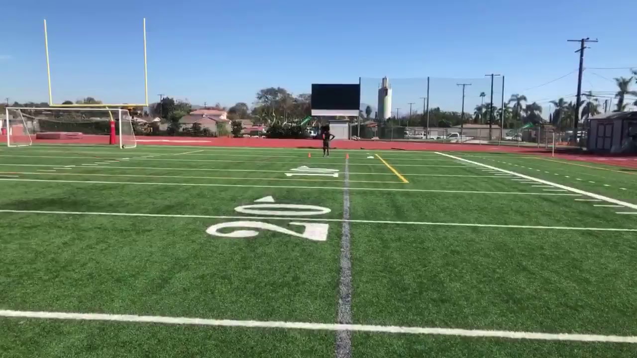 How fast can you run a 40 yard dash? - YouTube