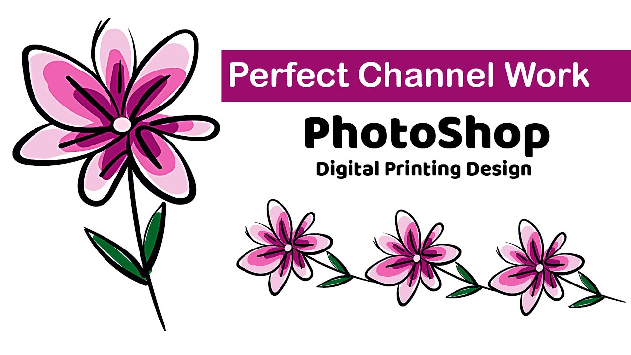 How to Use Channel Option In Photoshop? | How to Make Design By Channel ...