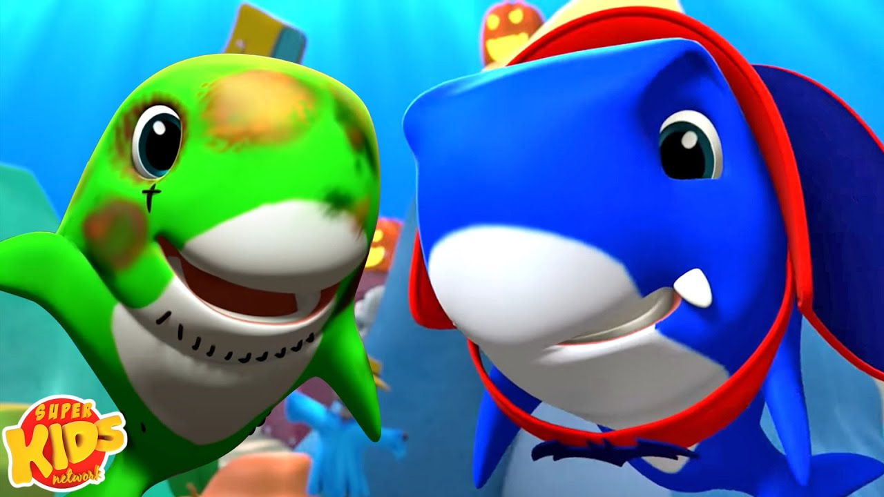 Halloween Baby Shark Song, Spooky Rhymes And Scary Cartoon Videos by ...
