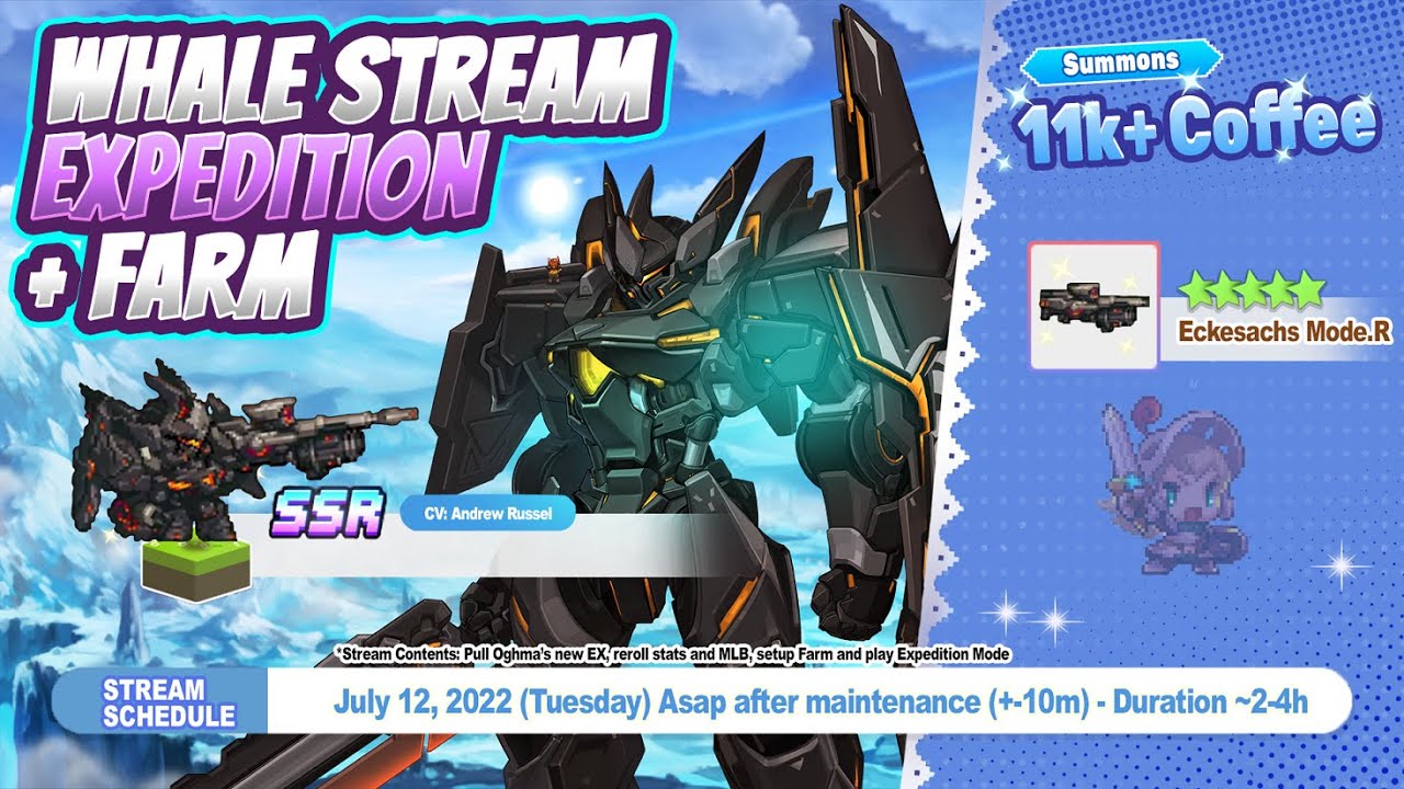 🔴 LIVE - [Guardian Tales] Lullehツ - FARM + EXPEDITION w/ 11k+☕ | WHALE STREAM - OGHMA 2nd ExW ...