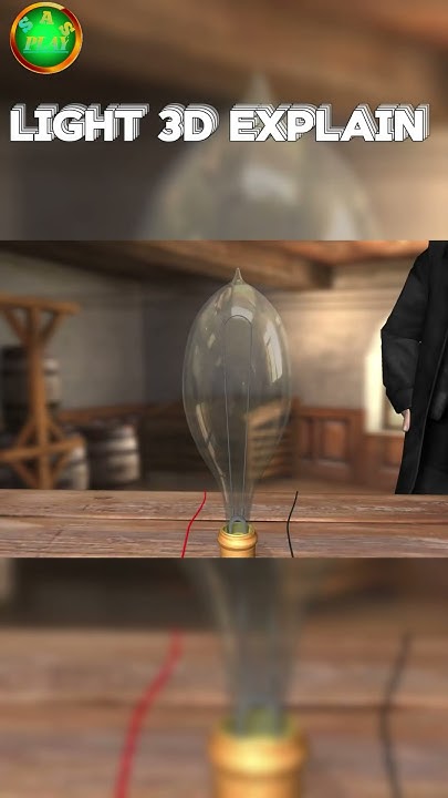Light 3d explain animation graphic design explanation - YouTube
