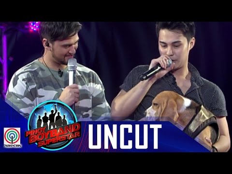 Pinoy Boyband Superstar Uncut: Nico Nicolas brings his favorite pet to ...