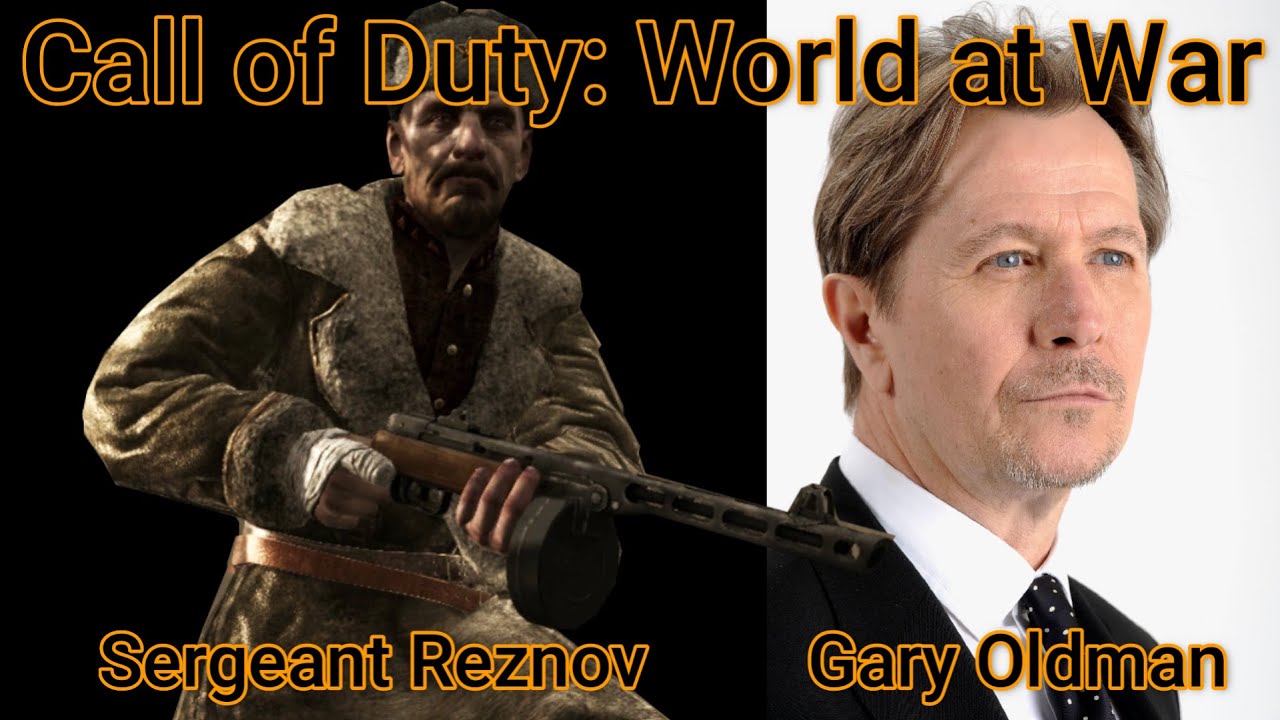 Characters and Voice Actors - Call of Duty World at War - YouTube
