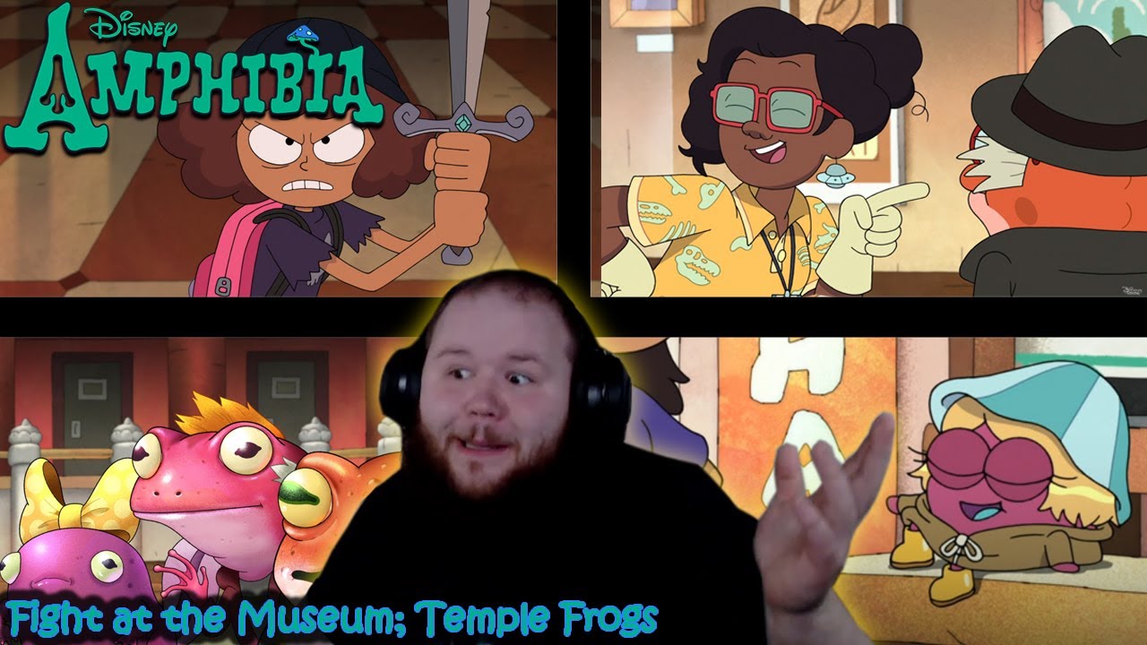 Amphibia Season 3 Episode 4 REACTION | Fight at the Museum | Temple ...