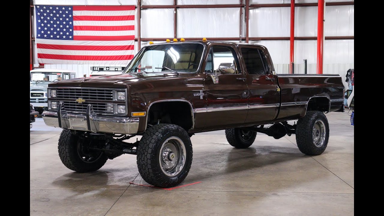 1984 Chevrolet Silverado K30 3+3 For Sale - Walk Around - YouTube
