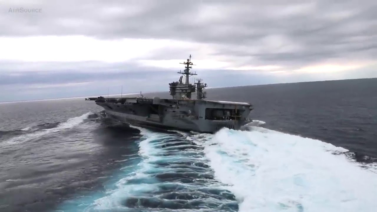 Drifting Aircraft Carrier - YouTube