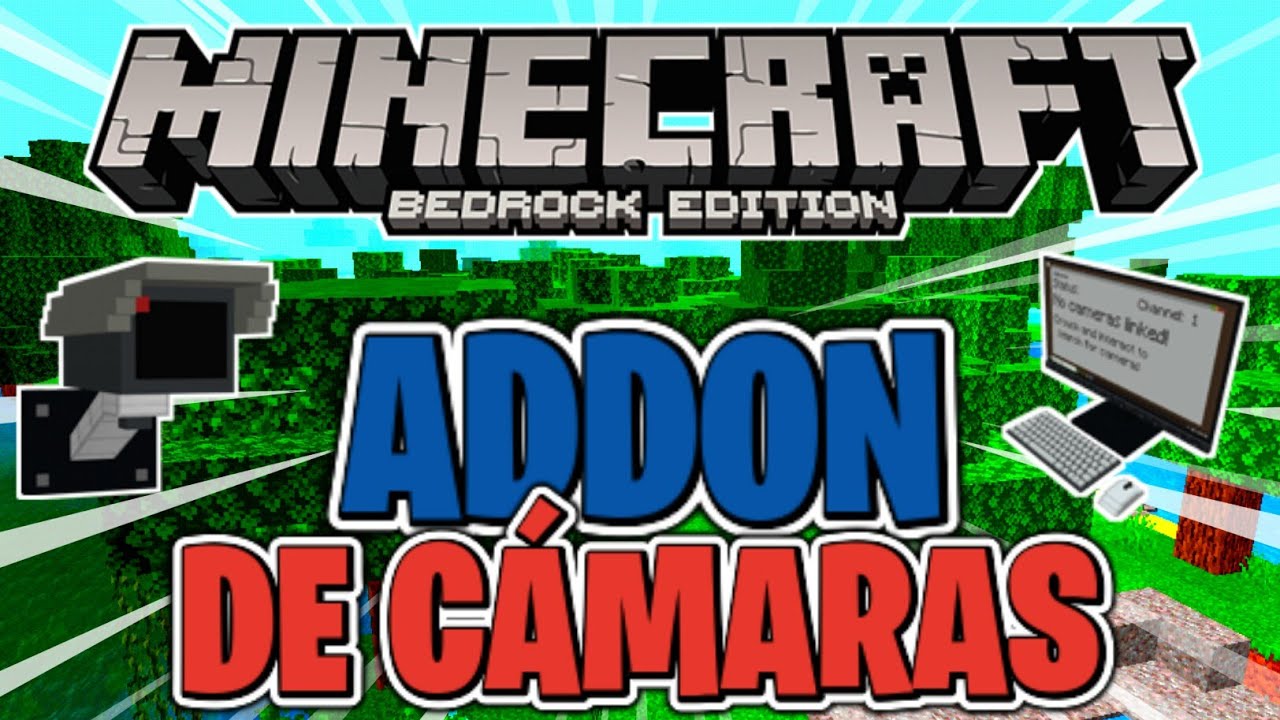 ADDON de CÁMARAS para MINECRAFT PE 1.16 a 1.18 [JhonarDC] - YouTube