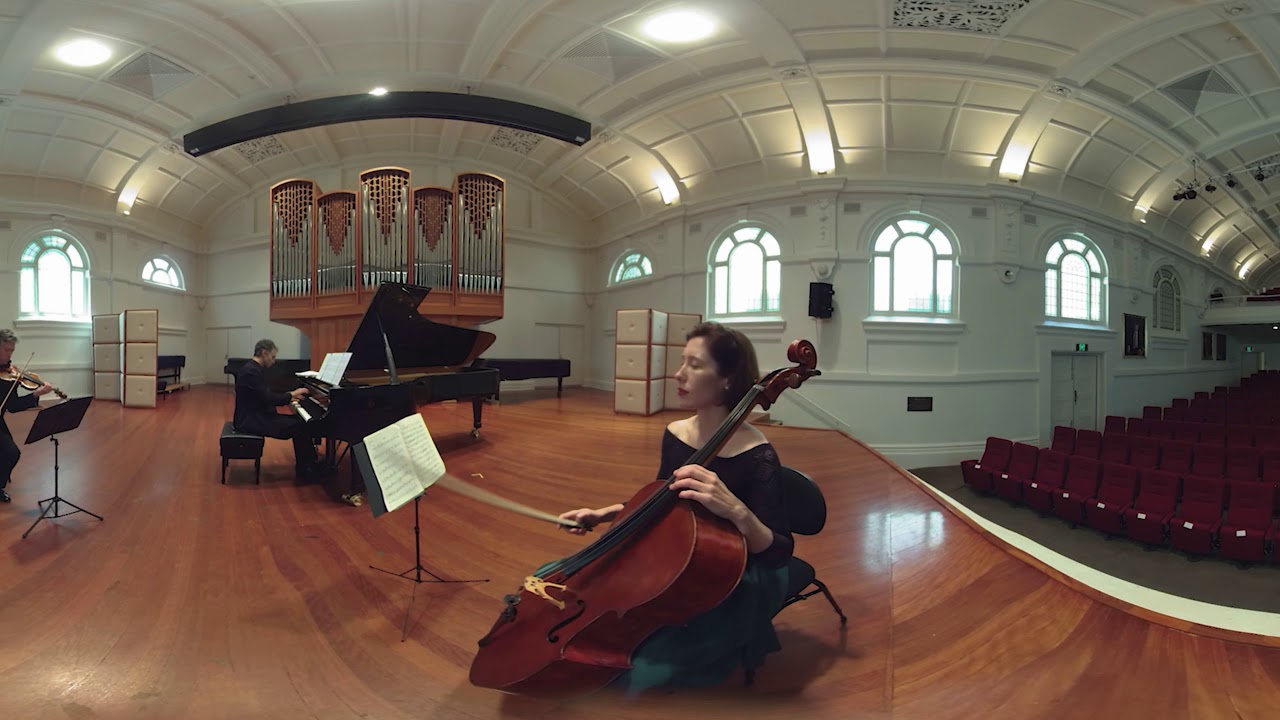 Espana, Op. 165: II. Tango (Piano Trio) at Melba Hall (VR/360 with ...