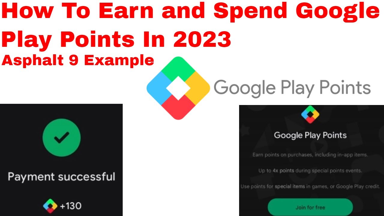 Unlock the Benefits of Google Play Points in 2023 - Asphalt 9 example ...