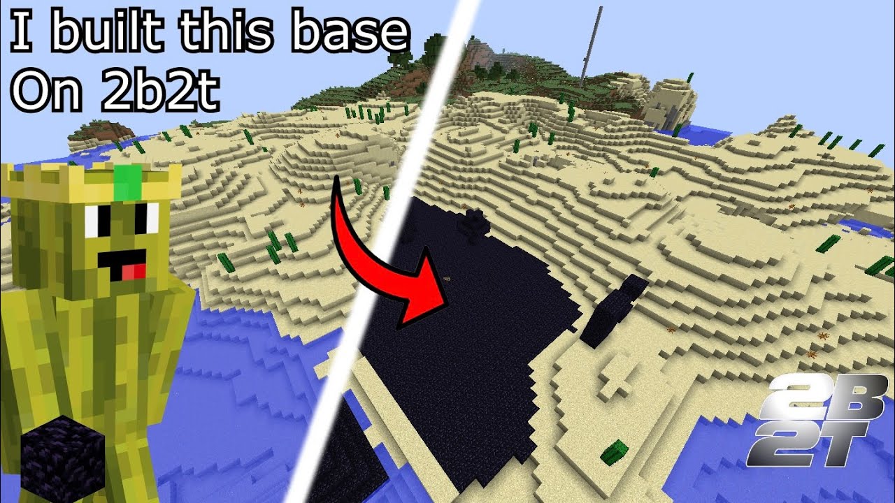 2b2t - Obsidian Town - YouTube