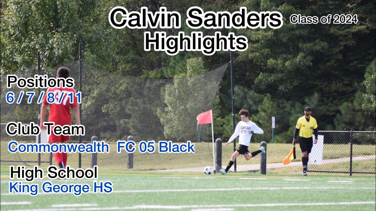2022 Adidas National Cup Calvin Sanders Highlights - YouTube