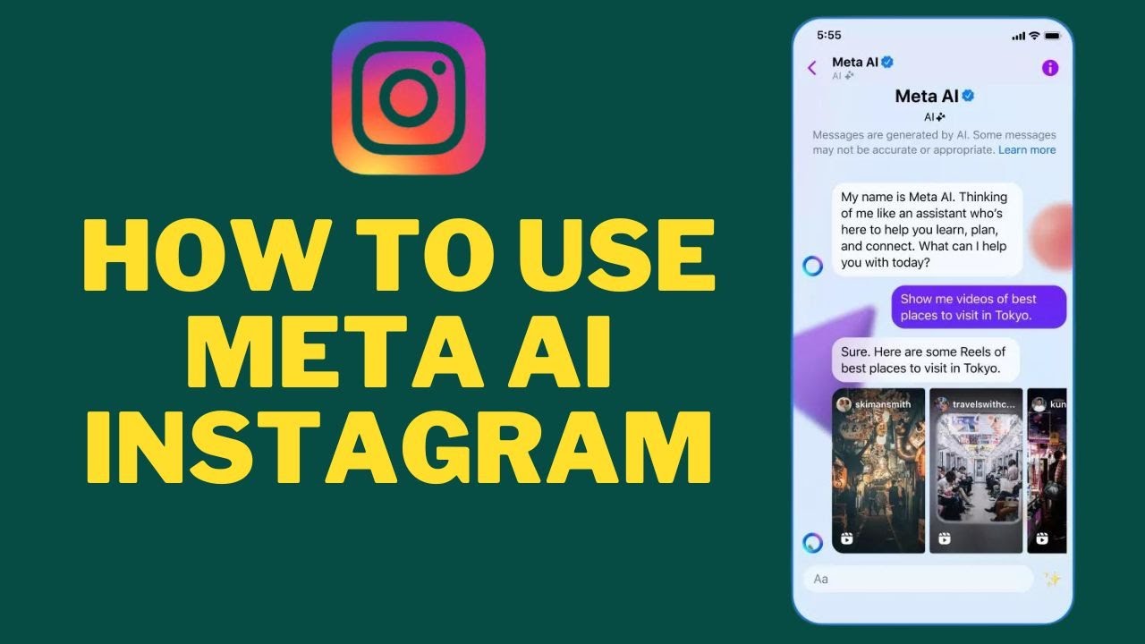 How to use meta AI on Instagram | how to get meta ai on instagram ...