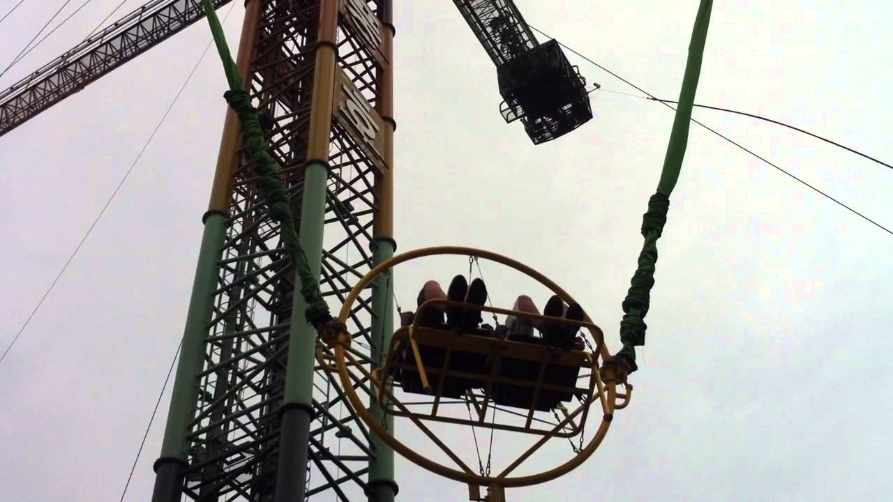 Ejection Seat Ride - Korea - 2013 - YouTube