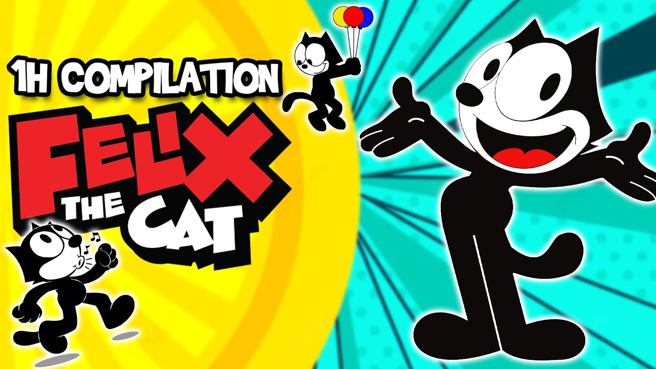 FELIX THE CAT - 1 HOUR Compilation - CARTOONS FOR CHILDREN! - YouTube