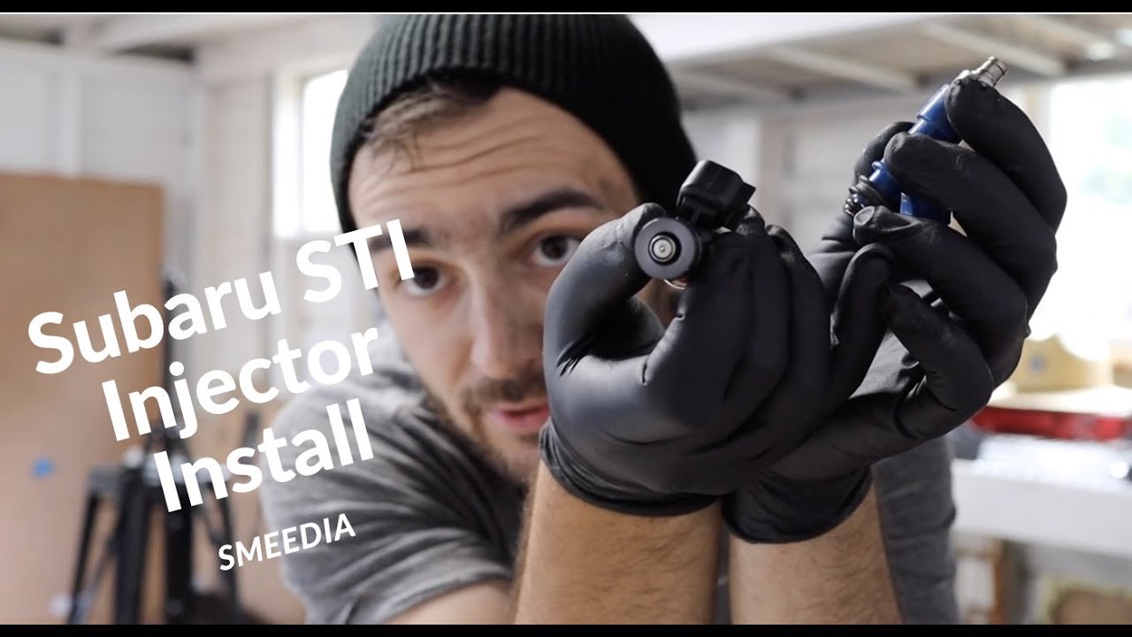 Subaru STI Injector Install - YouTube