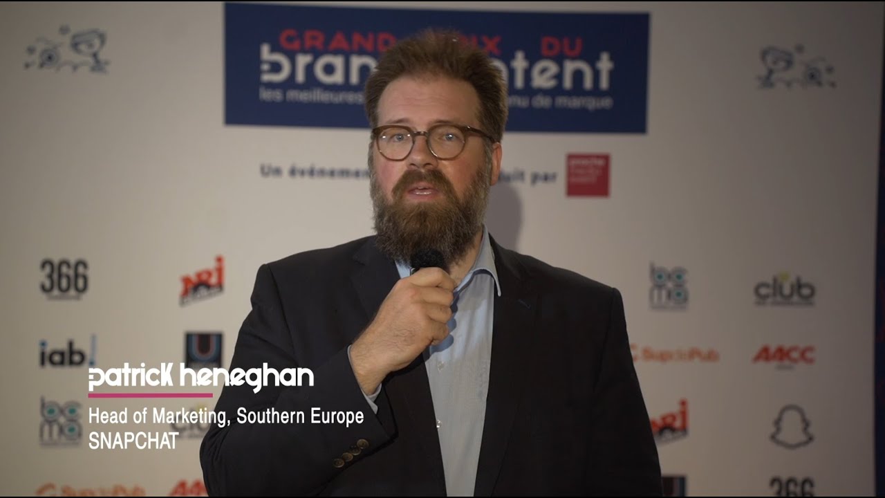 Interview partenaire - Patrick Heneghan, Snapchat - YouTube