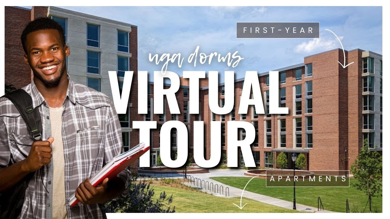 Using the UGA dorm 360 virtual tour - YouTube