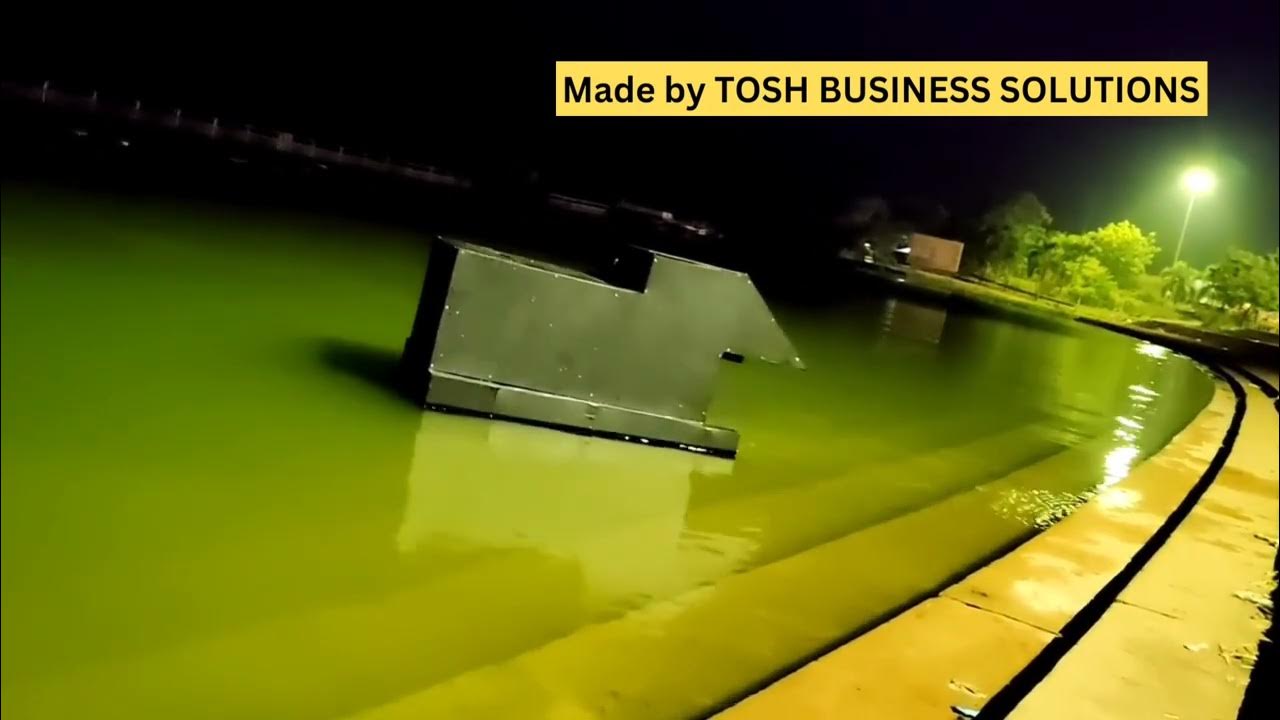 River cleaning robot || (Test -2) || Real time project || TOSH BUSINESS ...