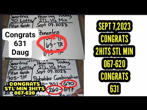 SP NUMBER SWERTRES HEARING TODAY SEPTEMBER 7,2023 PITSA GUIDE 705 - YouTube