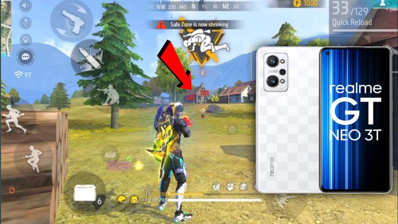 Free Fire (Highlights Gameplay)😱 With Realme Gt Neo 3T📲⚡⚡ - YouTube