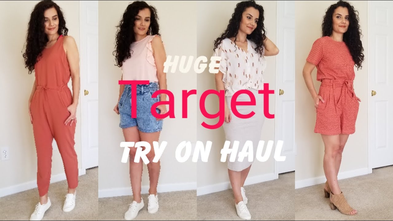 HUGE TARGET TRY ON HAUL SPRING AND SUMMER 2020 🌸 Lounge, Accessories ...