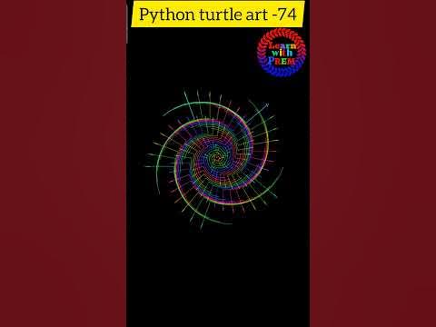 AMEZING PYTHON TURTLE DESIGN 🔥 #coding #shorts #short © - YouTube