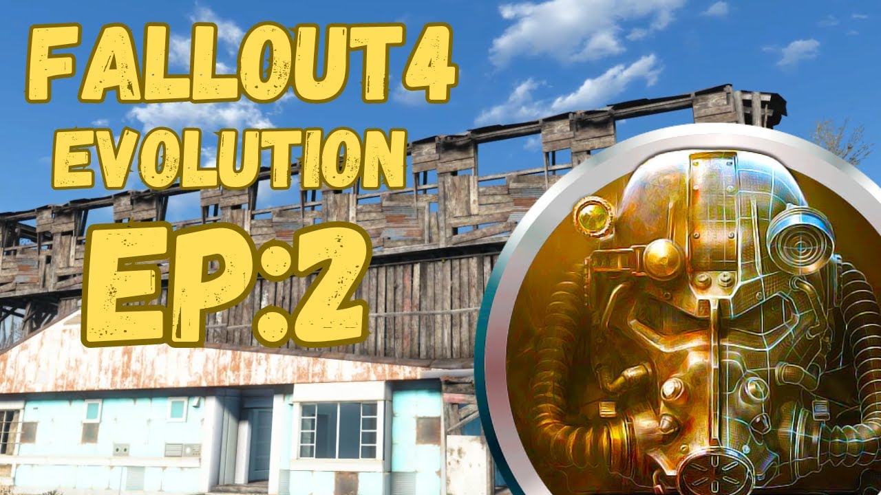 Fallout Evolution!!! Ep:2 Je retape ma maison, les travaux commence!!!! - YouTube