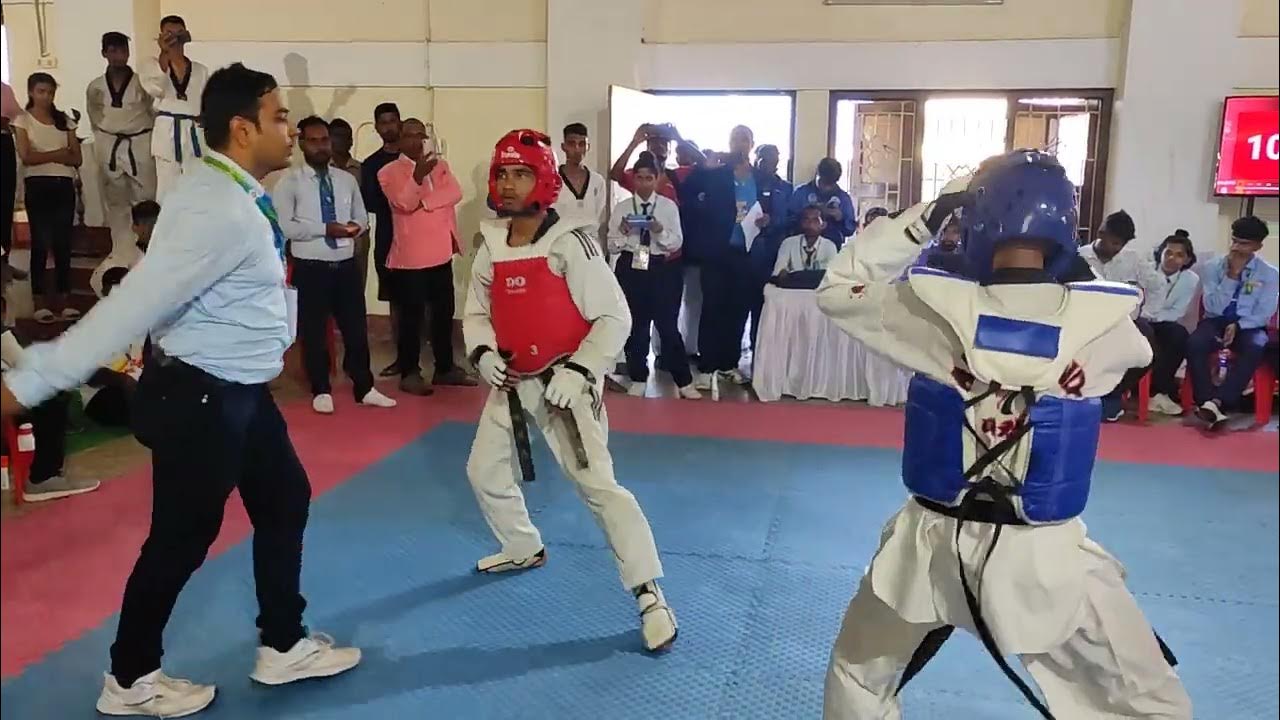 2022 Taekwondo Championship Final Under 54kg Pradosh Ch Moharana🔵 Vs
