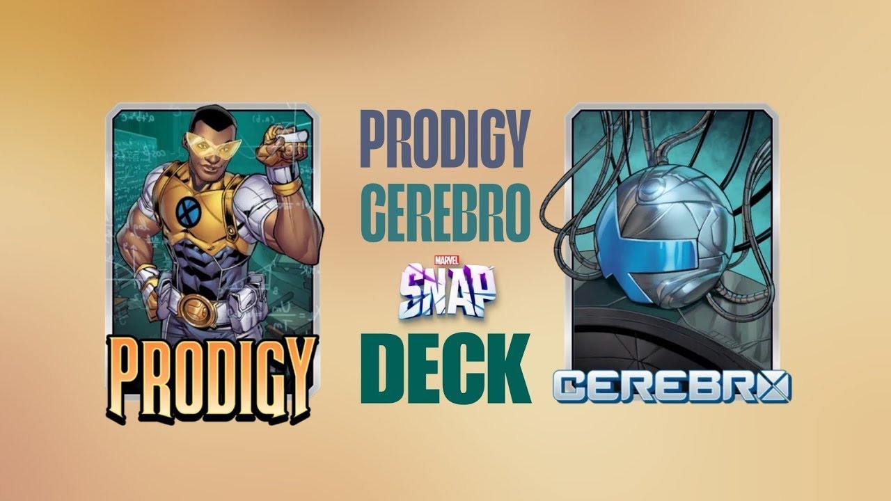 Marvel Snap: PRODIGY BRINGS CEREBRO BACK!| Prodigy C4 - YouTube