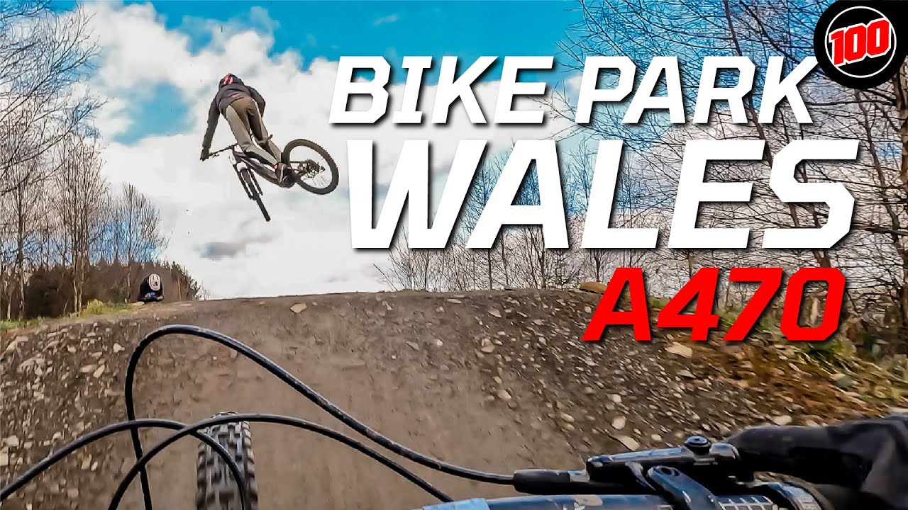 BIKE PARK WALES A470 LINE | MTB-MX CROSSOVER - YouTube