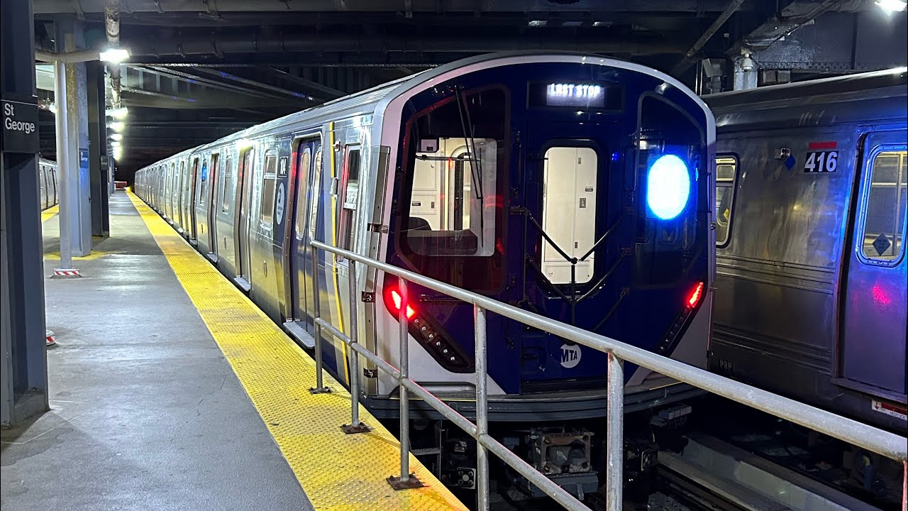 Finally, I Caught the R211S! Riding the MTA Staten Island Railway from ...