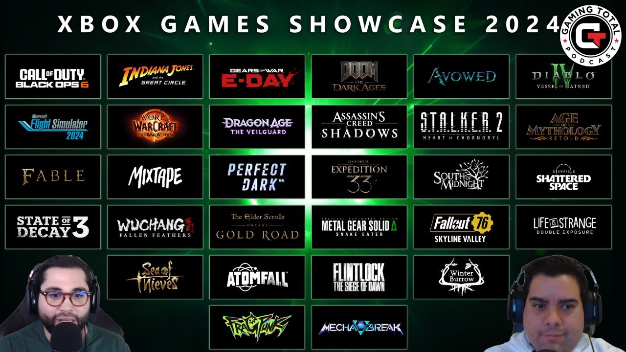 Gaming Total #21 - Resumen del Xbox Games Showcase 2024 - YouTube