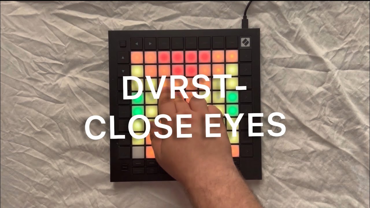 DVRST - CLOSE EYES // Launchpad pro MK3 Cover - YouTube
