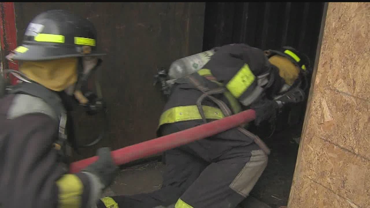 MCCTC students prepare for career in firefighting - YouTube
