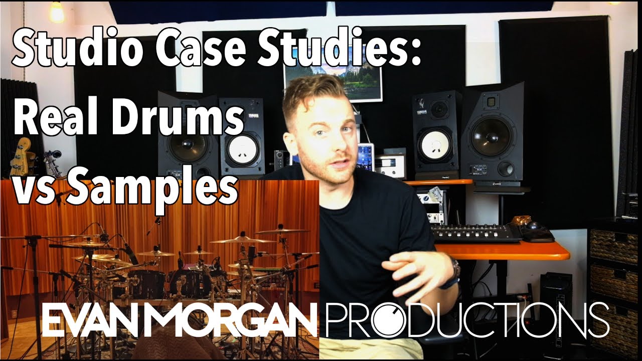 Studio Case Studies: Comparing Real Drums to Samples - YouTube