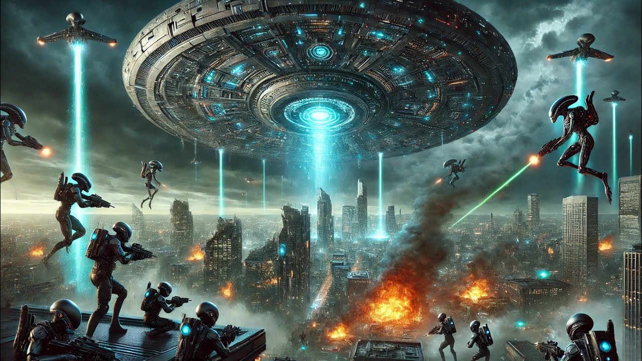 Epic Alien invasion|Earth 's Last Land - YouTube