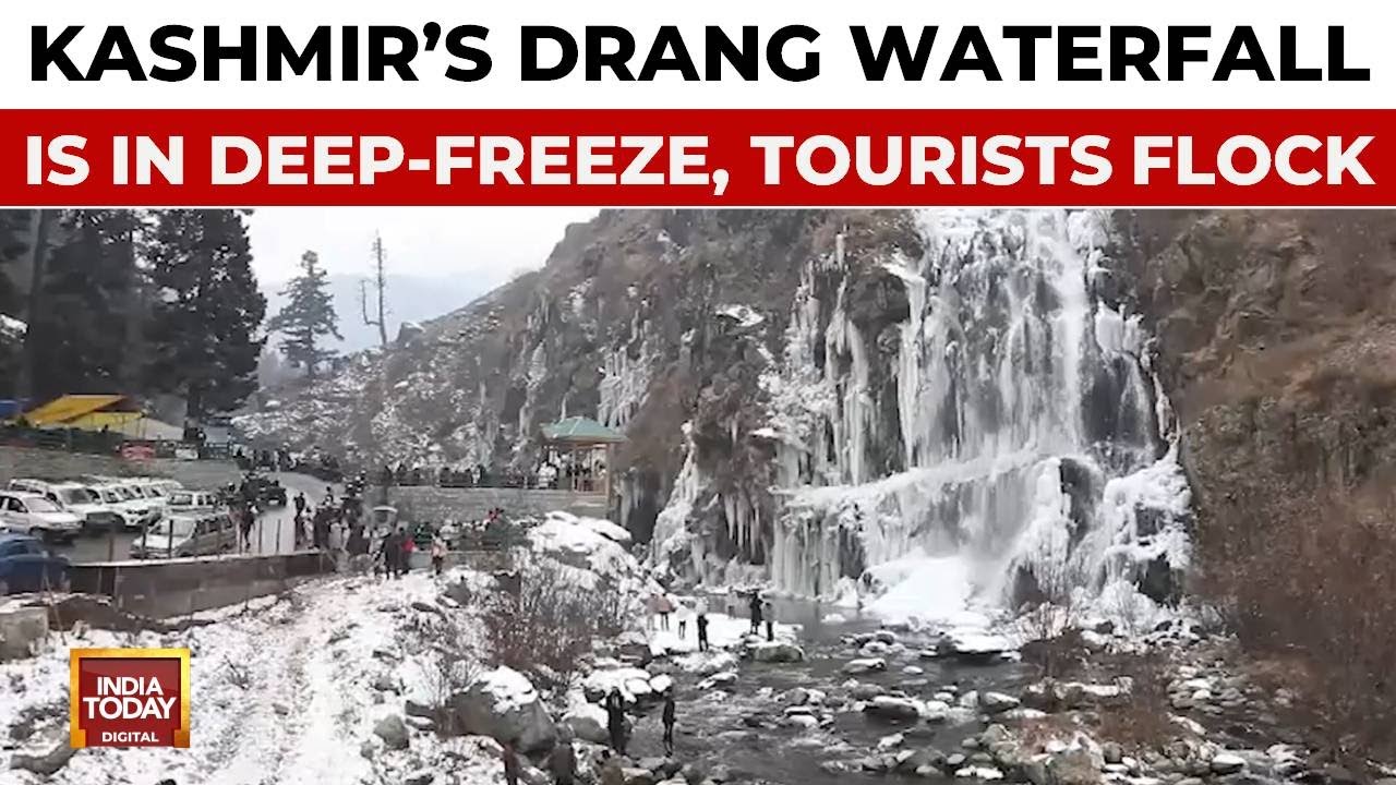 Kashmir’s Frozen Waterfall: Must-Visit Tourist-Spot In The Valley Is In ...
