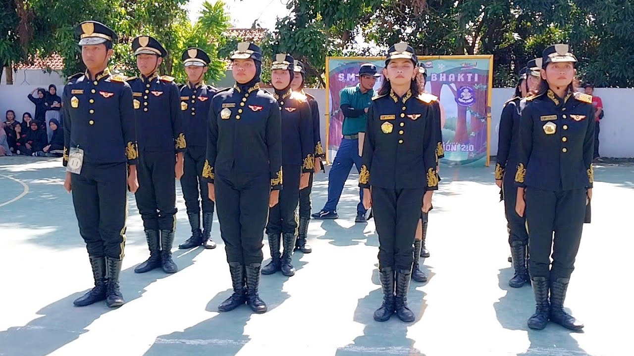 PASKIBRA SMP 195 JAKARTA LBB BRIGASTA COMPETITION 2.0 - YouTube