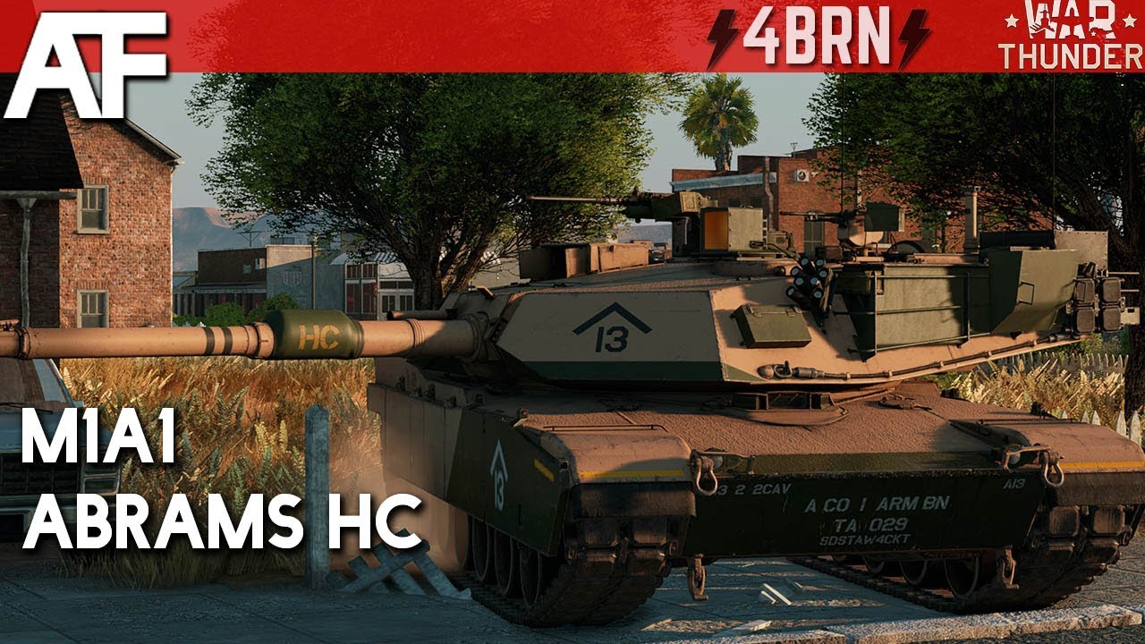 War Thunder - M1A1 Abrams HC | Gameplay Tanky CZ/SK - YouTube