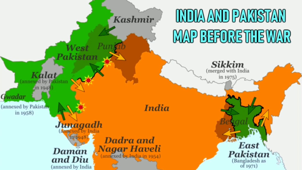 All the wars fought by INDIA Documentry in English | 1947 to present ...